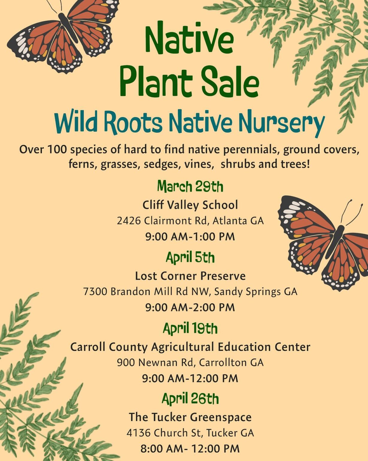 Wild Roots Native Nursery – Native plants